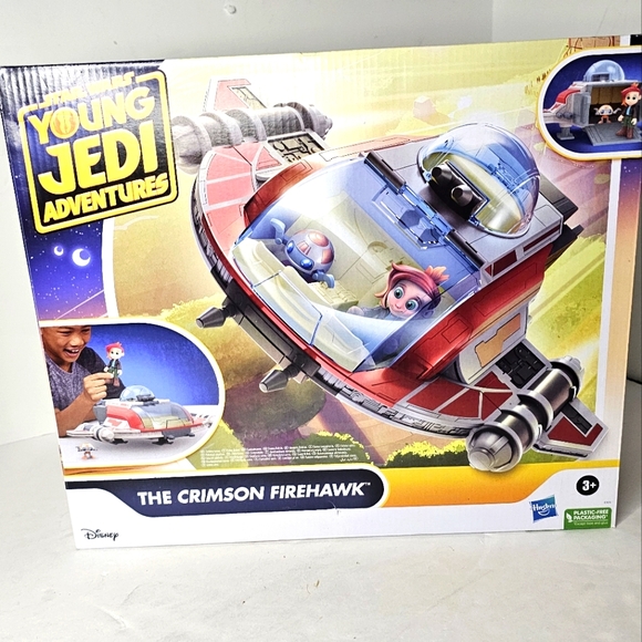 Hasbro | Toys | Star Wars Young Jedi Adventures The Crimson Firehawk ...